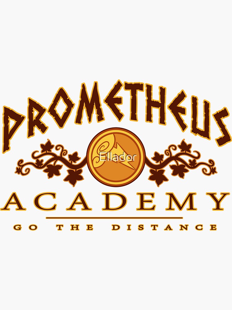 "Prometheus Academy" Sticker for Sale by Ellador | Redbubble