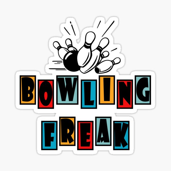 Bowling Designs Stickers | Redbubble