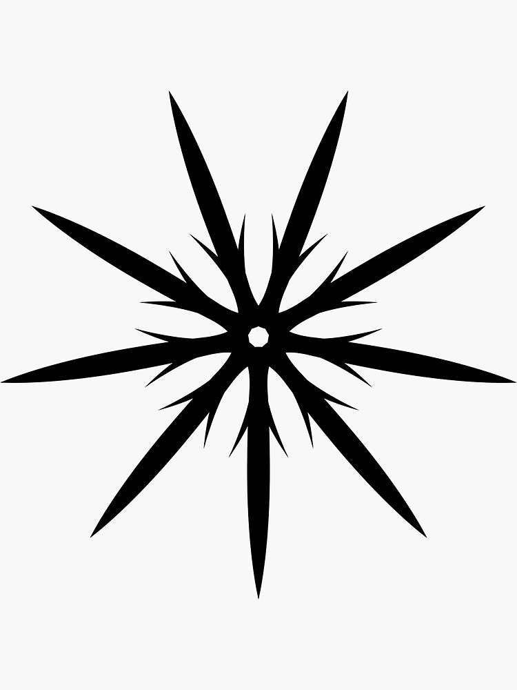 "Shuriken" Sticker for Sale by lucid-reality | Redbubble
