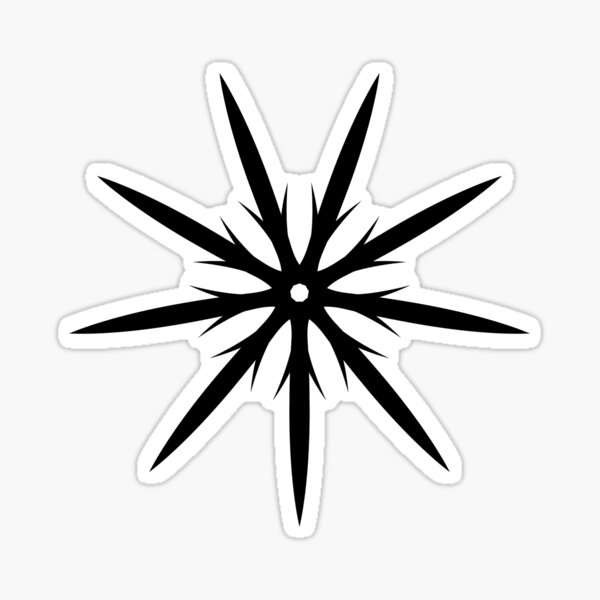 "Shuriken" Sticker for Sale by lucid-reality | Redbubble