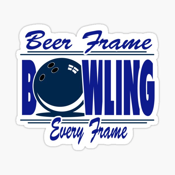 Bowling Designs Stickers | Redbubble