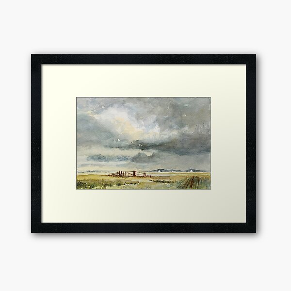 "Norfolk landscape after E.Seago by Edward Scale" Framed Art Print for ...