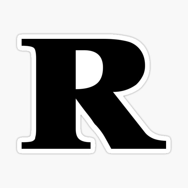 "Rated R" Sticker for Sale by FreshThreadShop | Redbubble