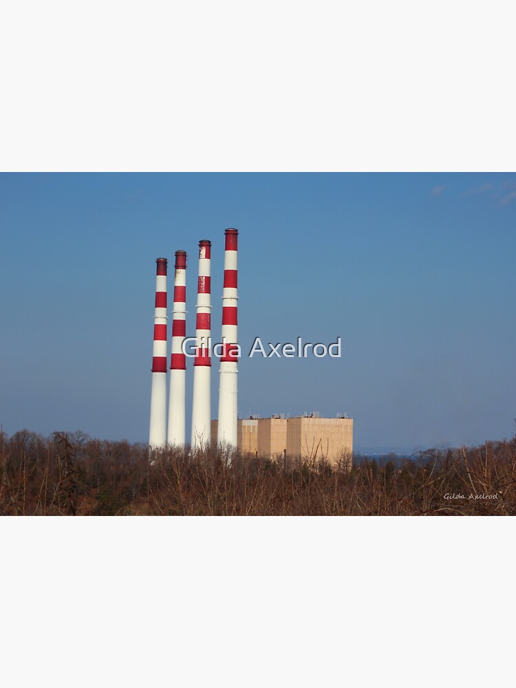 "Northport Power Plant" Sticker by GildaAx | Redbubble