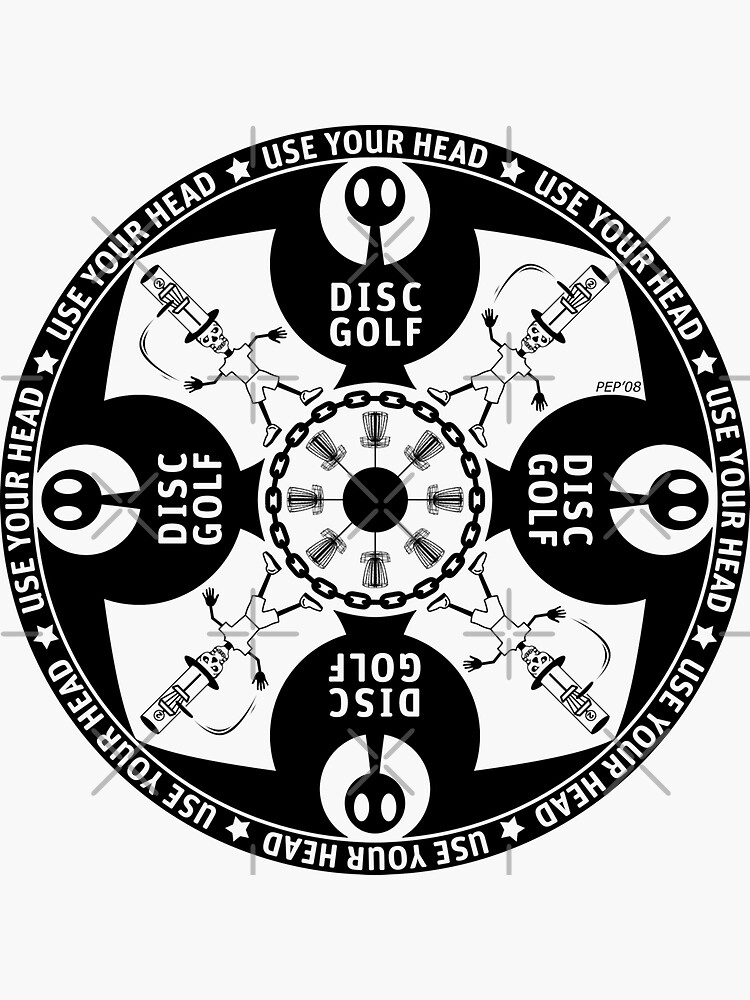 "Use Your Head" Sticker by perkinsdesigns | Redbubble