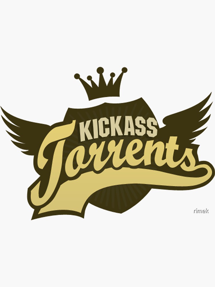 Pegatina «Kickass Torrent» de rimek | Redbubble