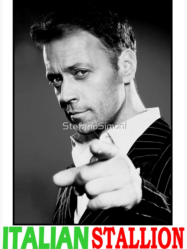 "ITALIAN STALLION - ROCCO SIFFREDI" Magnet for Sale by StefanoSimoni ...