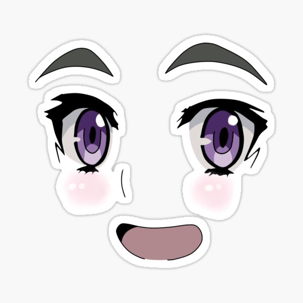 "Chaika Face" Sticker for Sale by rsticks | Redbubble