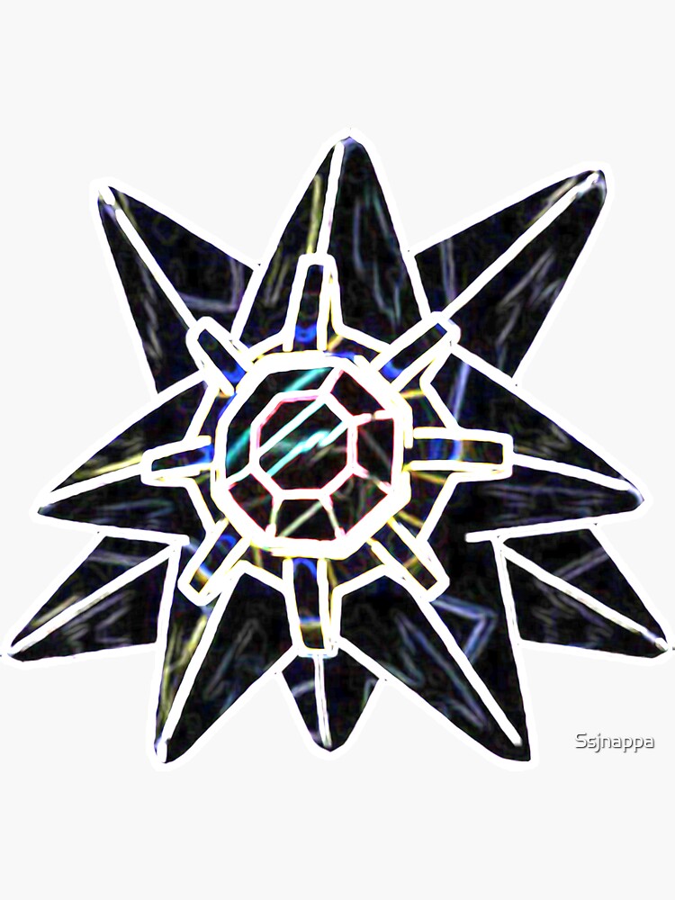 "Starmie" Sticker by Ssjnappa | Redbubble