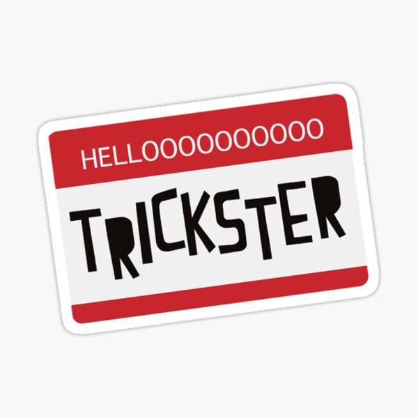 "Hellooooooo Trickster!" Sticker for Sale by searedwings | Redbubble
