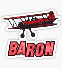 Red Baron Stickers | Redbubble