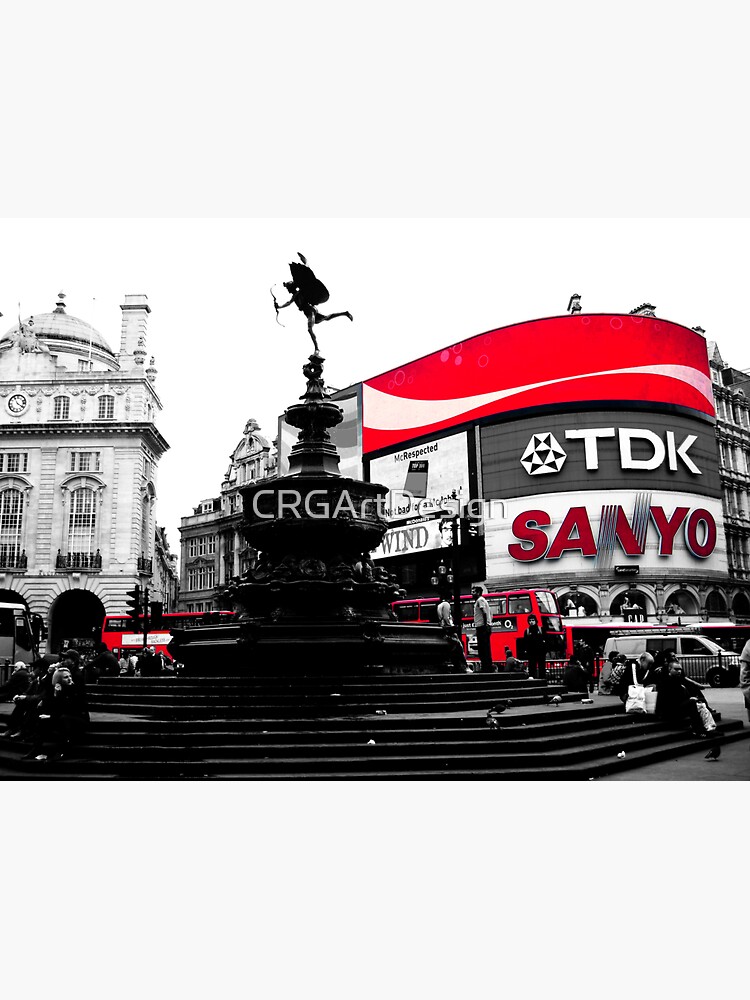 "Piccadilly Circus" Sticker by CRGArtDesign | Redbubble