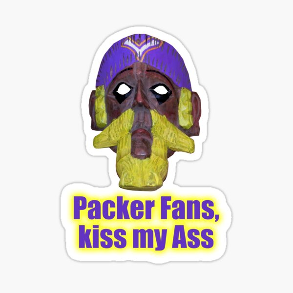 "Vikings fans only!" Sticker by codyst | Redbubble