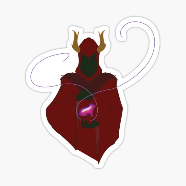 "He's found Hen Wen!" Sticker for Sale by linguard | Redbubble