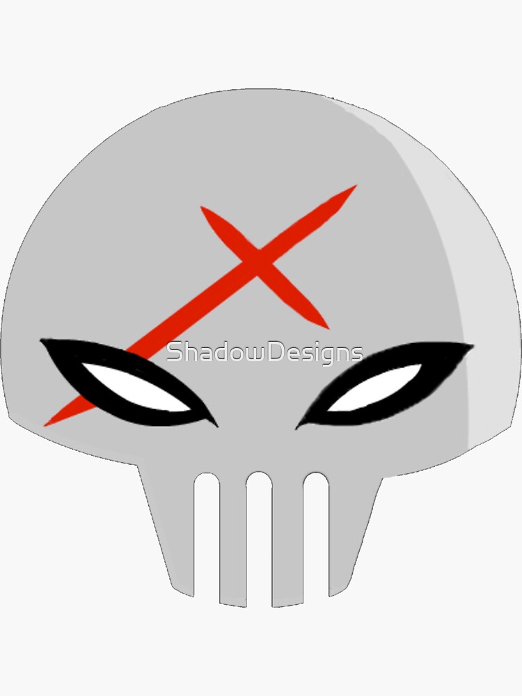 "Red X" Sticker for Sale by ShadowDesigns | Redbubble