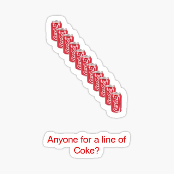 Coke A Cola Stickers | Redbubble