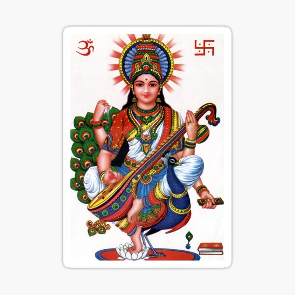 "Saraswati" Sticker by Onodera | Redbubble