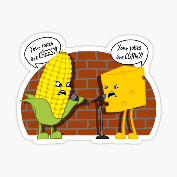 "The Joke Debate" Sticker by Kohrsfilms | Redbubble