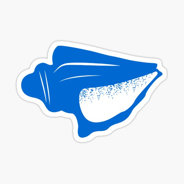 "Seashell clam" Sticker for Sale by phys | Redbubble