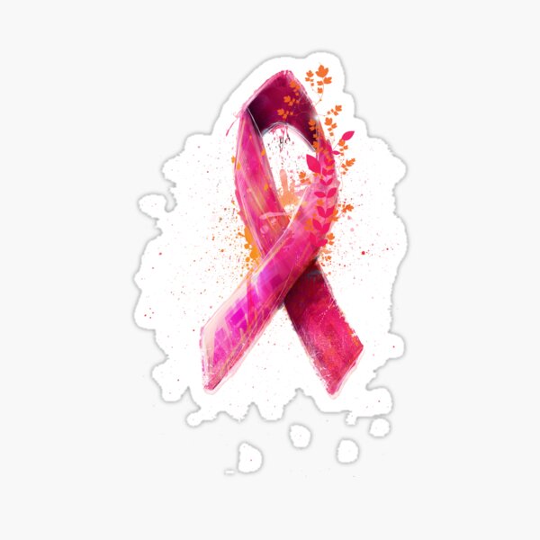 "Pink Ribbon" Sticker by erdavid | Redbubble