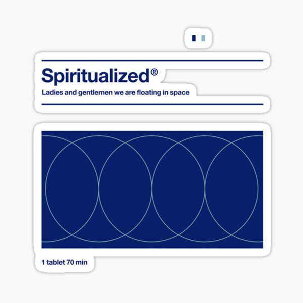 Spiritualized Stickers | Redbubble