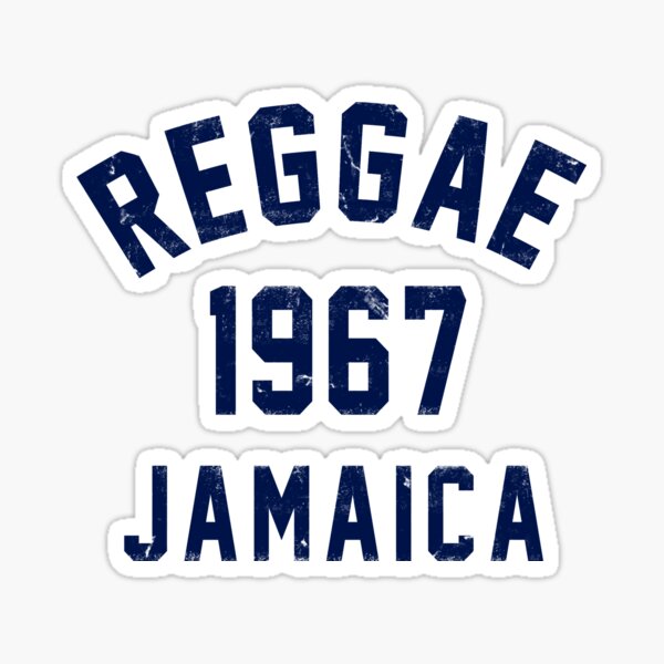 "Reggae" Sticker by ixrid | Redbubble