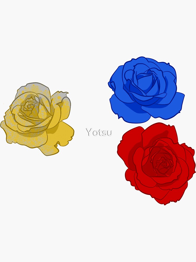 "Ib roses" Sticker for Sale by Yotsu | Redbubble