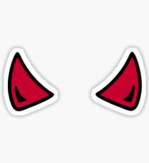 Devil Horns Stickers | Redbubble