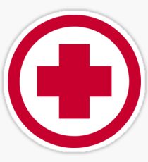 Medical Cross Stickers | Redbubble