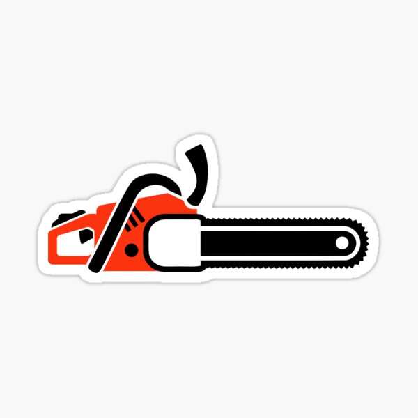 Chainsaw Stickers | Redbubble