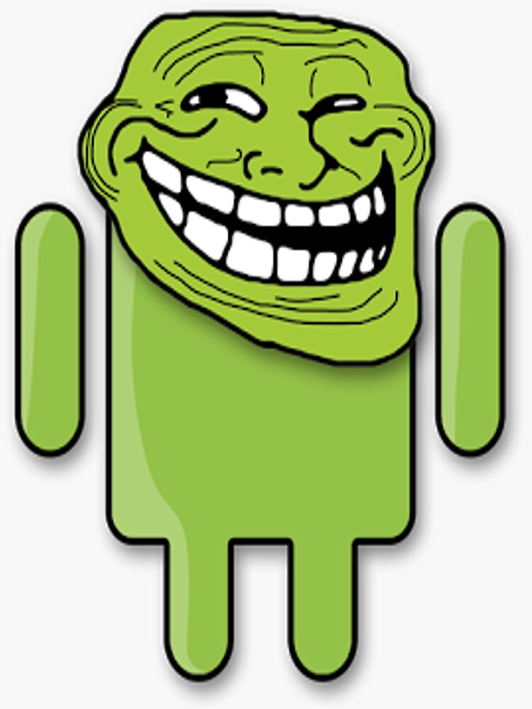 "Android meme" Sticker by AleCampa | Redbubble