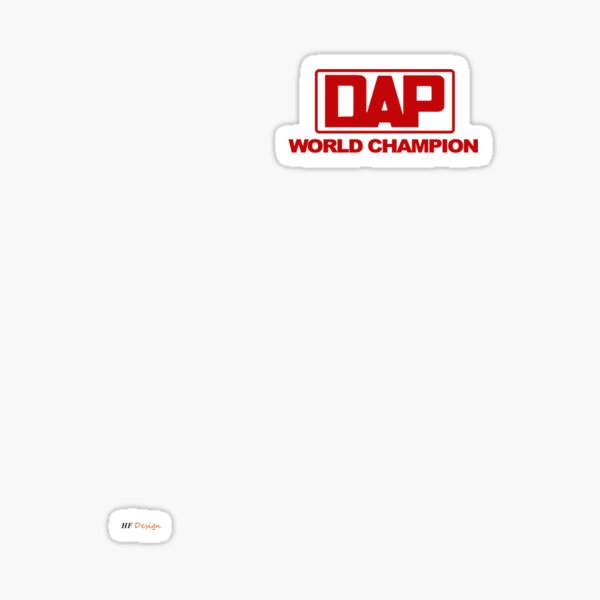 "DAP T Shirt original style 70's" Sticker for Sale by harrisonformula ...