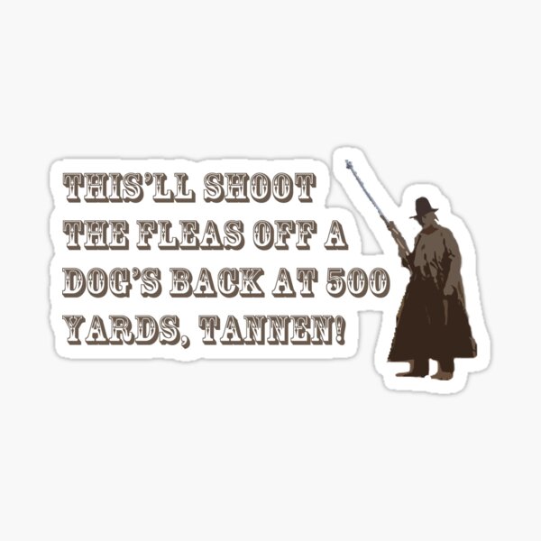 "Doc Brown, Wild West Style" Sticker by Matthewlraup | Redbubble