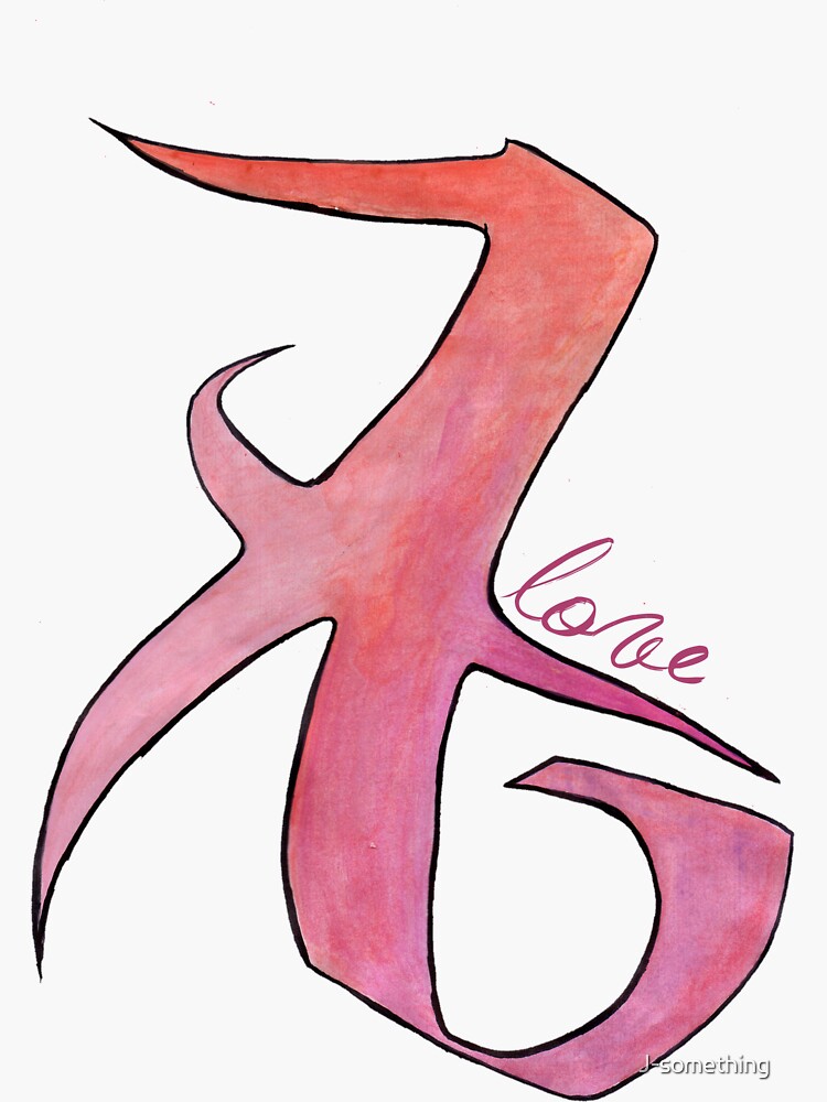 "love. #clary's runes" Sticker for Sale by J-something | Redbubble