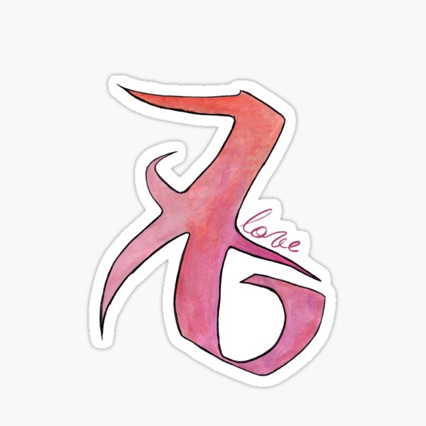 "love. #clary's runes" Sticker for Sale by J-something | Redbubble