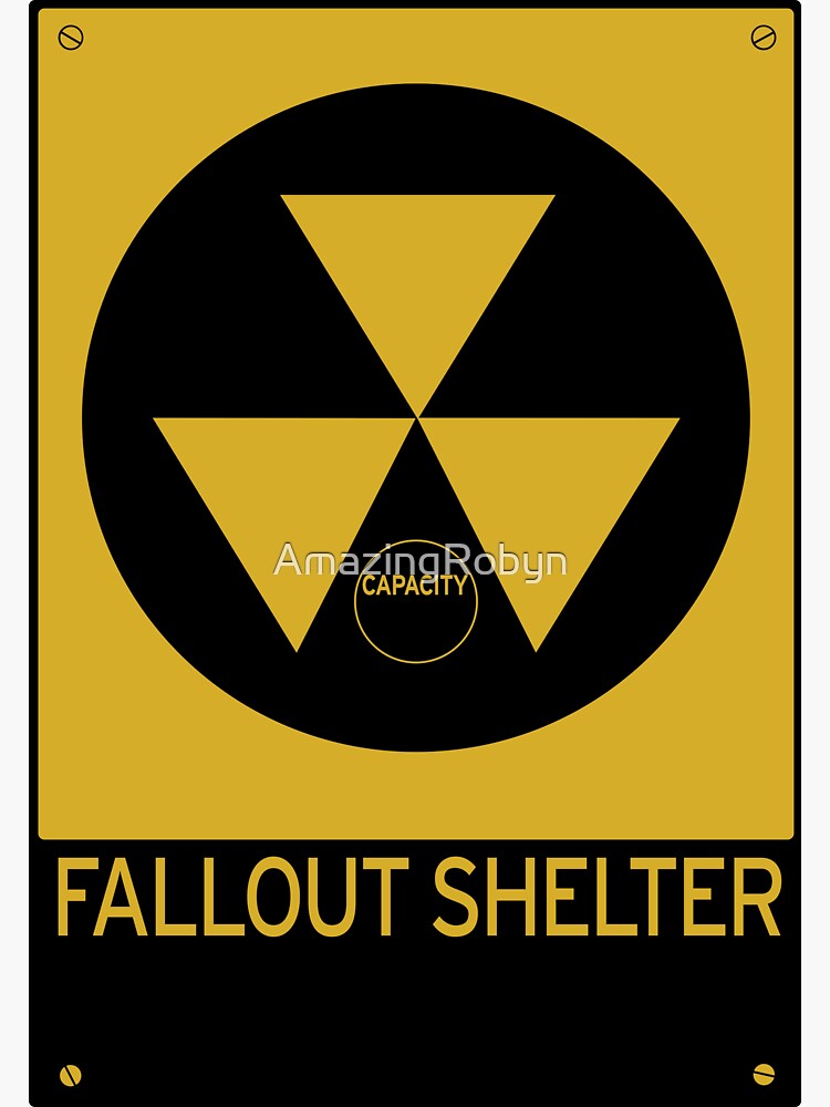 "Fallout Shelter" Sticker by AmazingRobyn | Redbubble