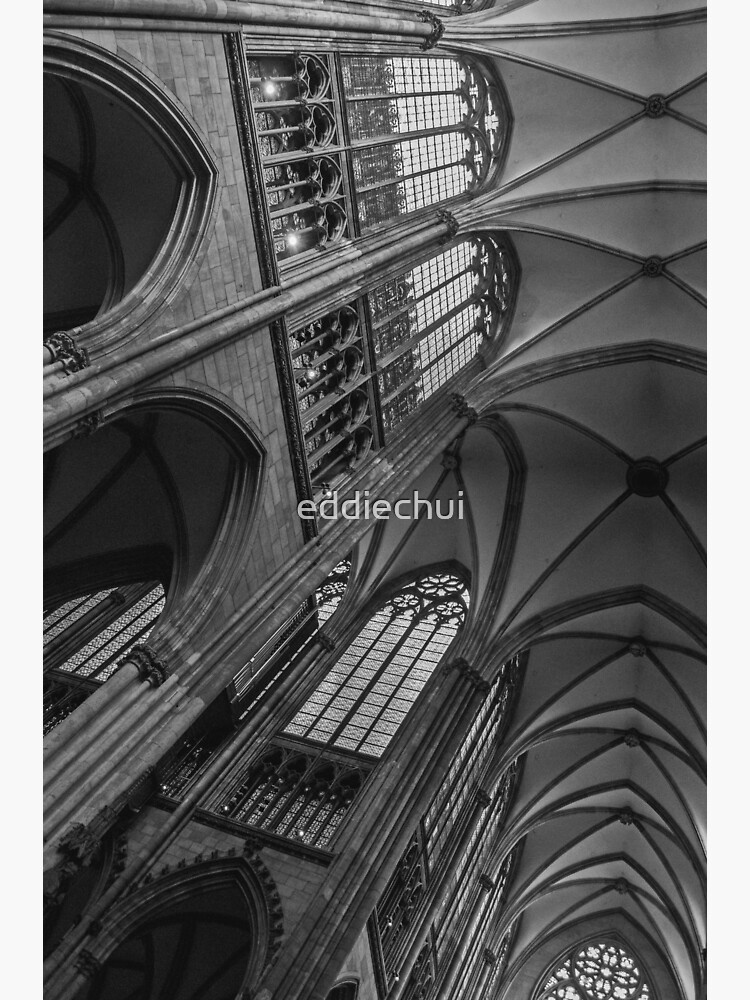 "Cologne Cathedral" Sticker by eddiechui | Redbubble