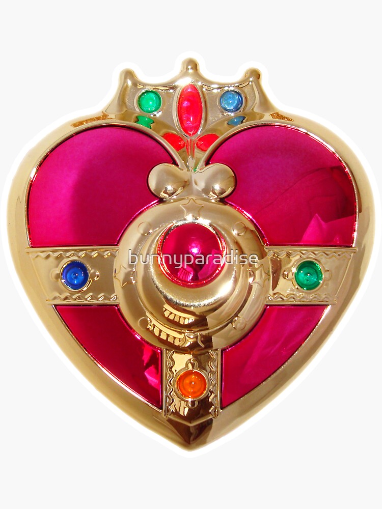 "Cosmic Heart Compact" Sticker for Sale by bunnyparadise | Redbubble