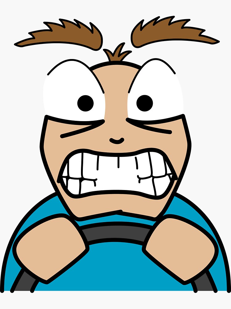 "Road Rage" Sticker for Sale by Lowcorsa | Redbubble