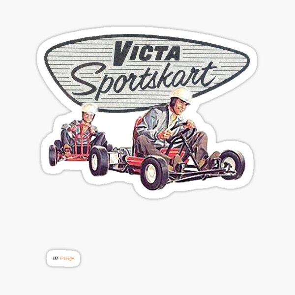 "Victa Sportskart Vintage Theme" Sticker for Sale by harrisonformula ...