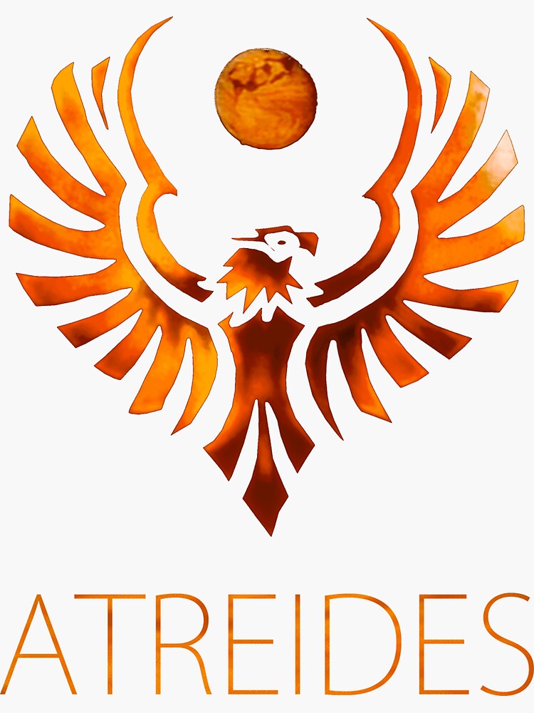 "Atreides" Sticker for Sale by LHKooyong | Redbubble