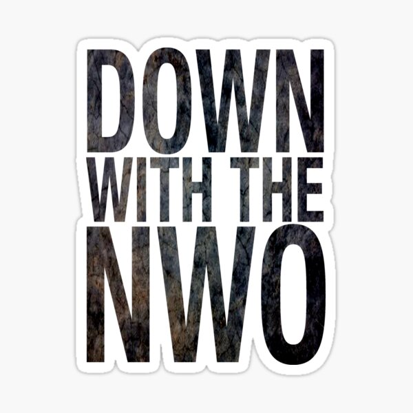 Nwo Stickers | Redbubble