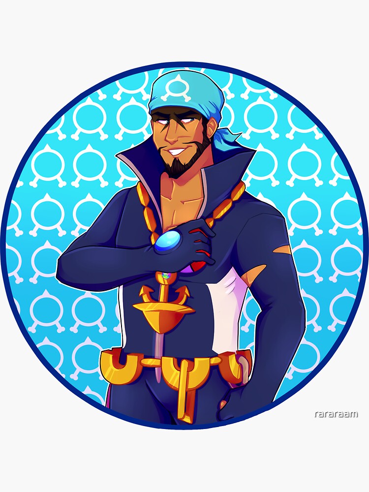 "Team Aqua Archie" Sticker by rararaam | Redbubble