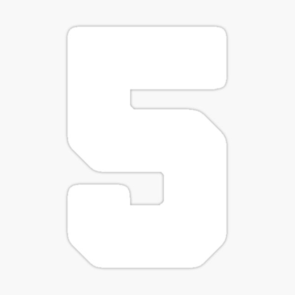 "#5 (five)" Sticker by nametaken | Redbubble