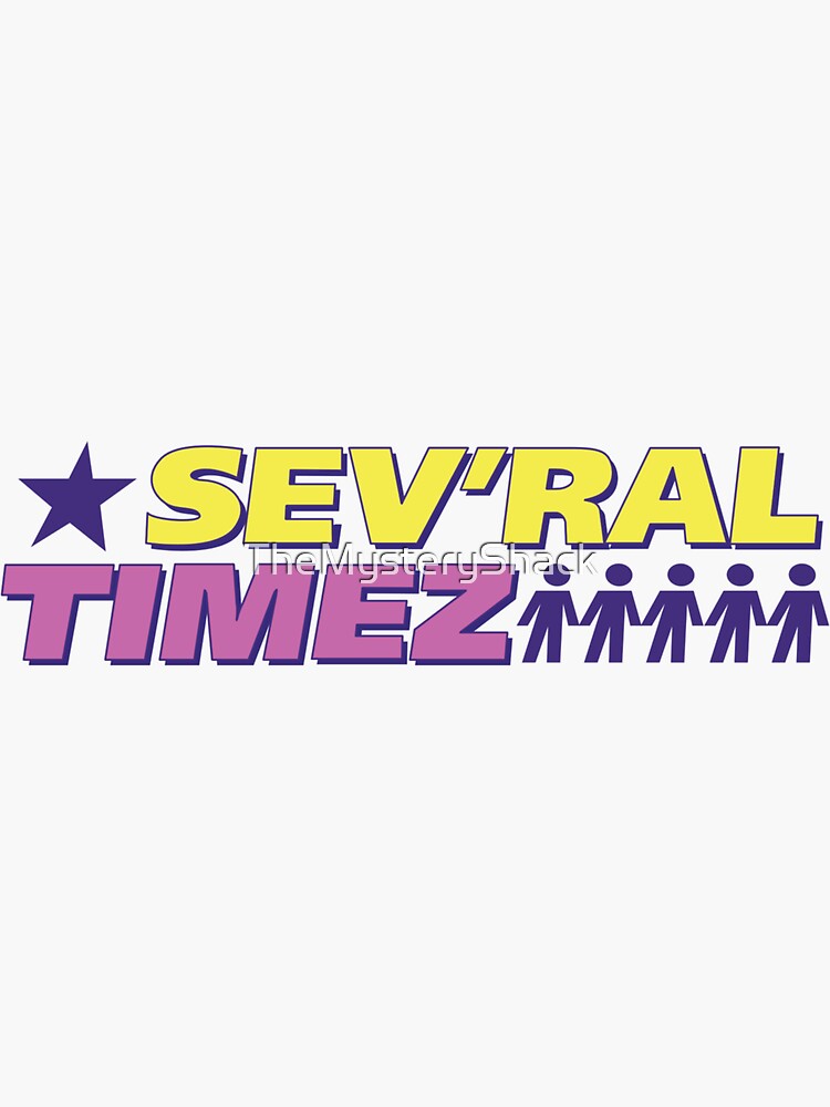 "Quintuple Sound" Sticker for Sale by TheMysteryShack | Redbubble