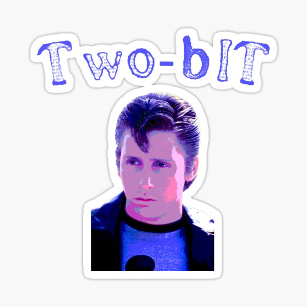 "The Outsiders Keith "Two-Bit" Mathews Greaser" Sticker by tiaknight ...