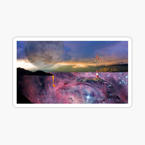 "Fantasy World" Sticker by thewarnerbro | Redbubble