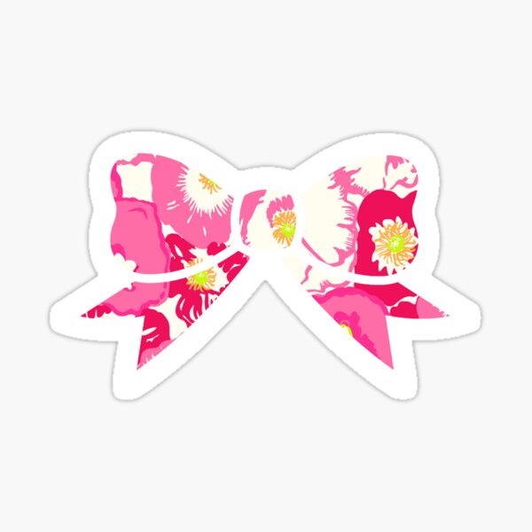 "Preppy Bow" Sticker for Sale by megsiev | Redbubble