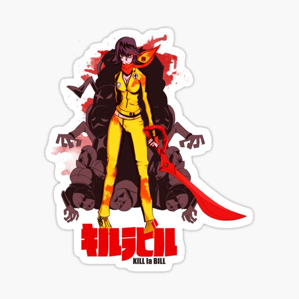 "Kill la Bill" Sticker by makomega | Redbubble