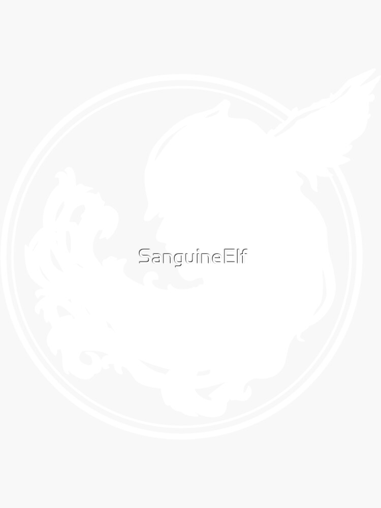 "Valkyrie Profile Logo Light" Sticker for Sale by SanguineElf | Redbubble